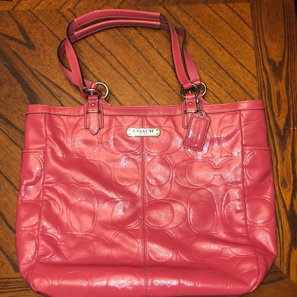 Coach | Bags | Hot Pink Coach Tote | Poshmark